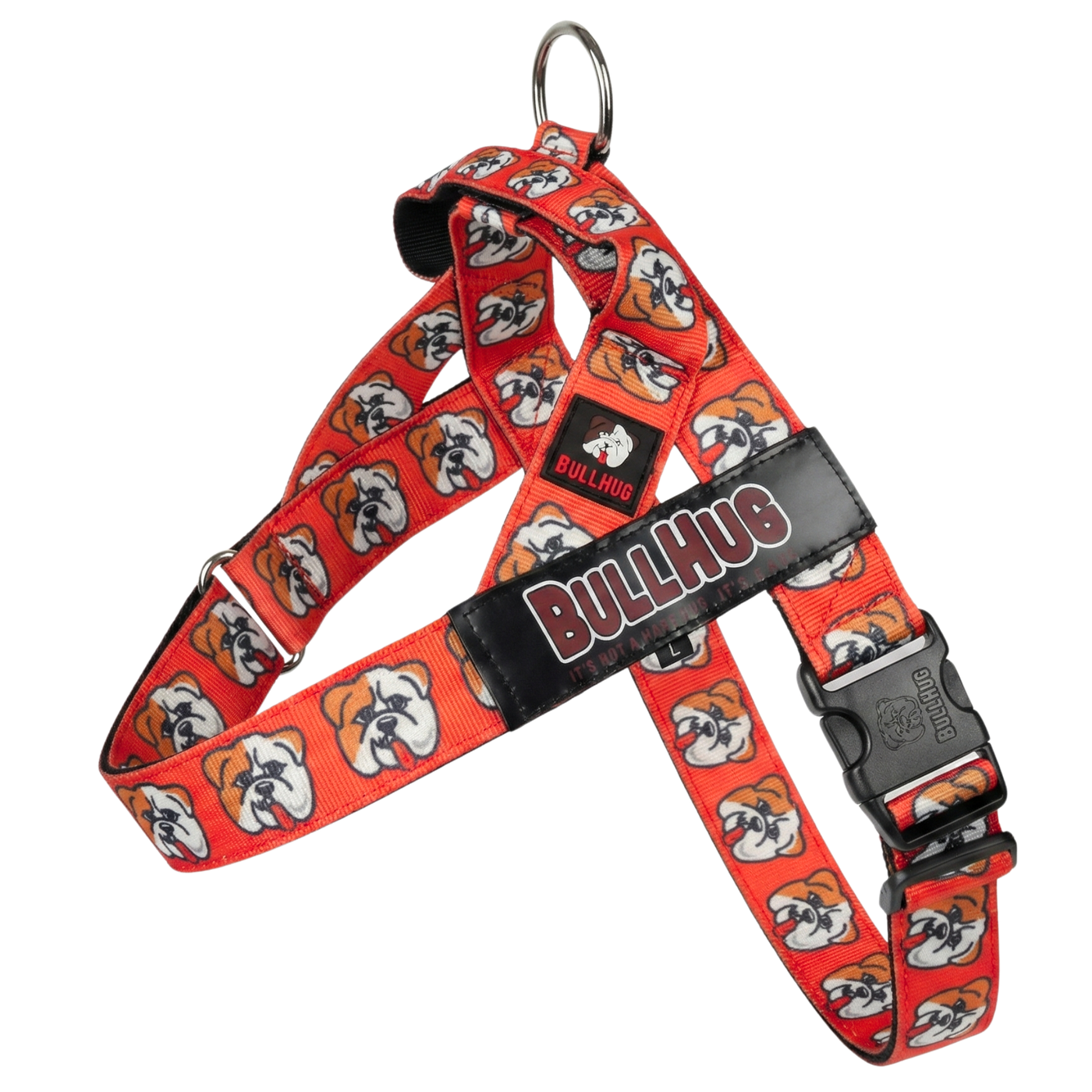 BullHug Dog Harnesses and Leashes for English Bulldogs, French Bulldog ...