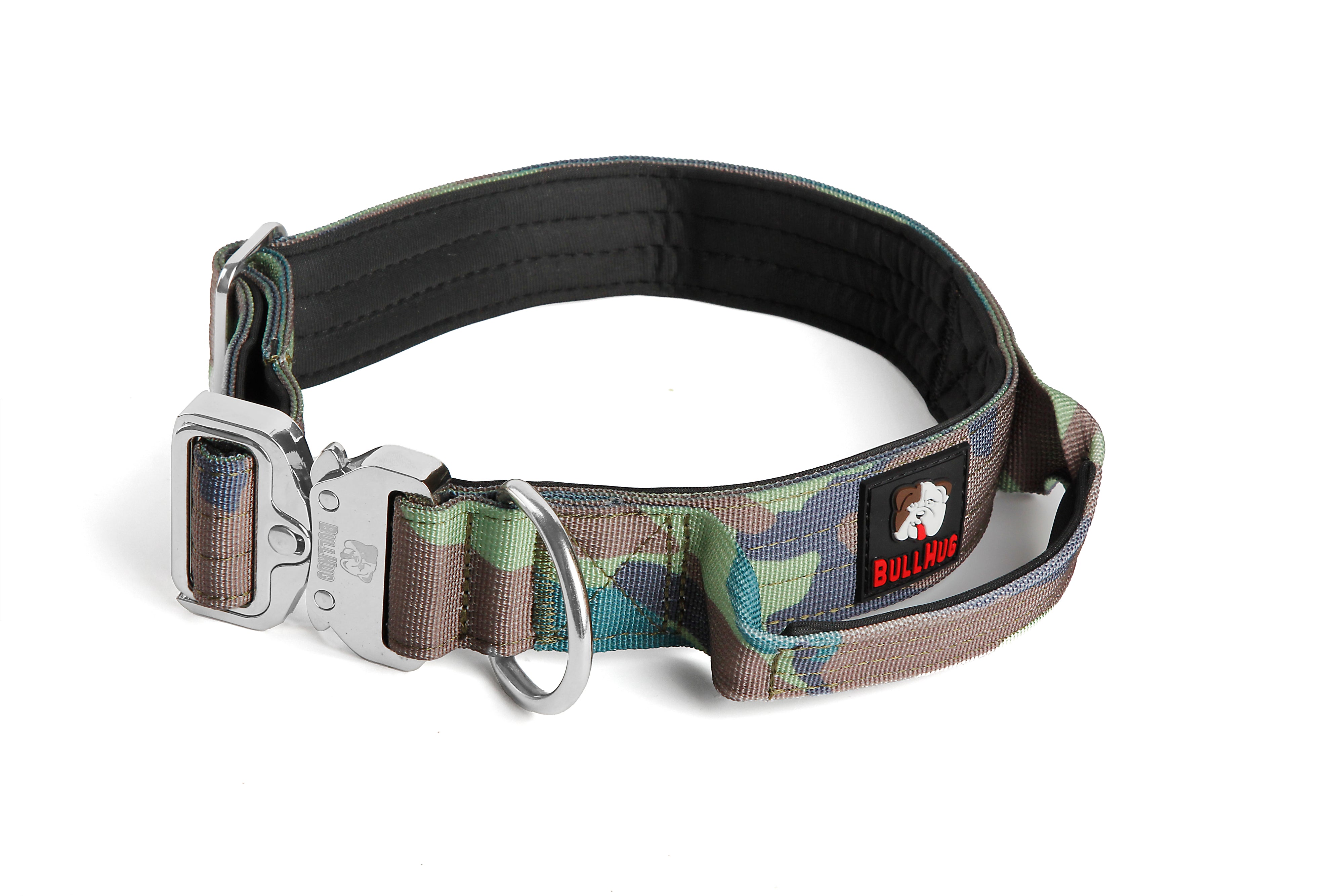 1.5-INCH BULLHUG TACTICAL COLLAR - ARMY CAMOUFLAGE – thebullhug.com